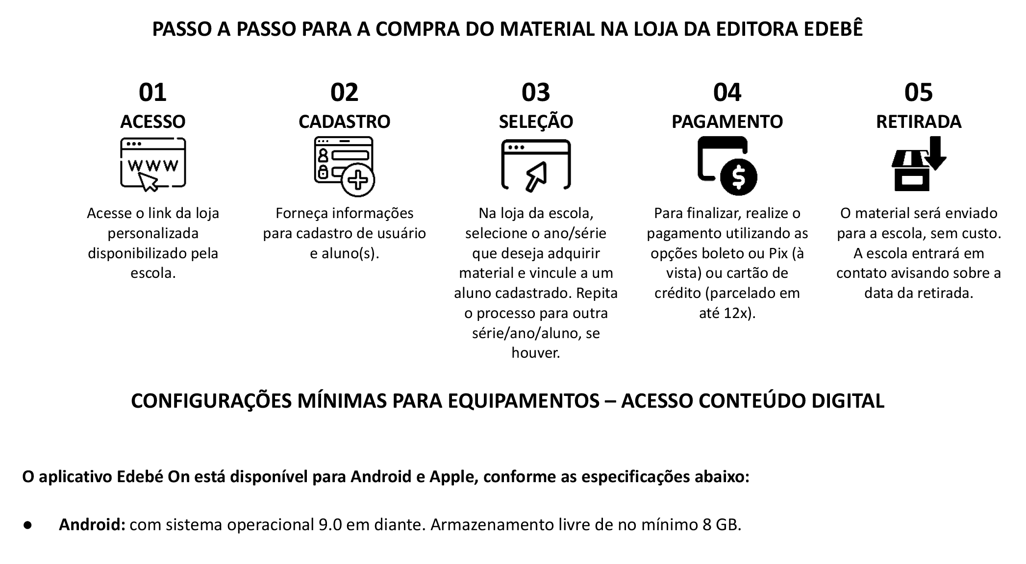Loja Virtual da Edebê - Colégio Auxiliadora | Educação de qualidade